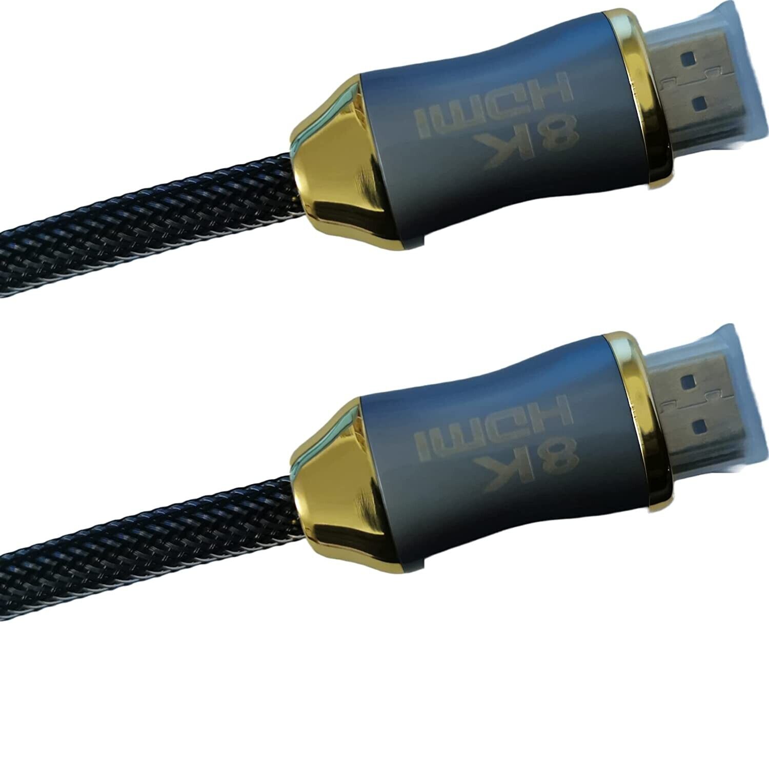HDMI 2.1 Cable 2M Ultra High Speed 4K 8K HD Gold For TV PS5 XBOX Sky ...